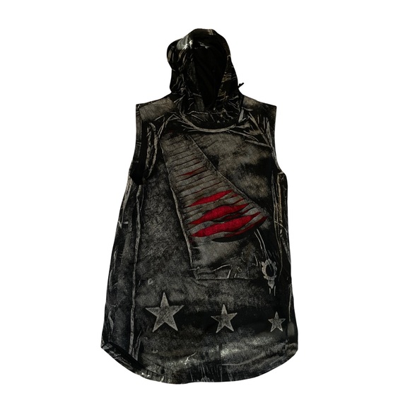 Partisan | Jackets & Coats | Partisan Monochrome Graphic Hoodie | Poshmark